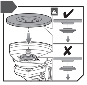 How to fit & remove Angle Grinder disc using tool free locking nut ...